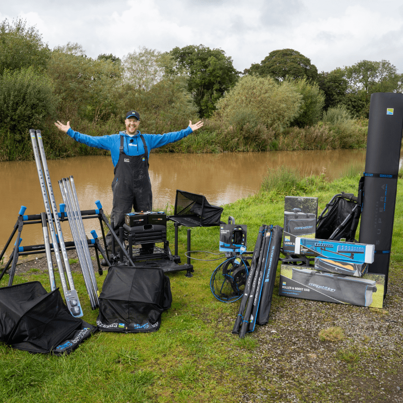 WIN Match & Coarse fishing gear with Capital, Jamie Hughes and Andy May