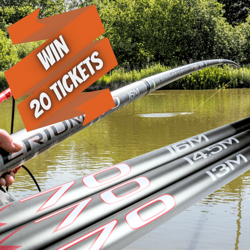 WIN 100 Tickets for the Preston Superium X70 16m Pole