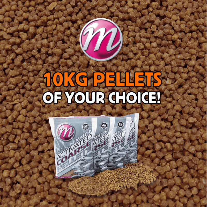 WIN 10kg Mainline Match Activated Coarse Pellets of your Choice
