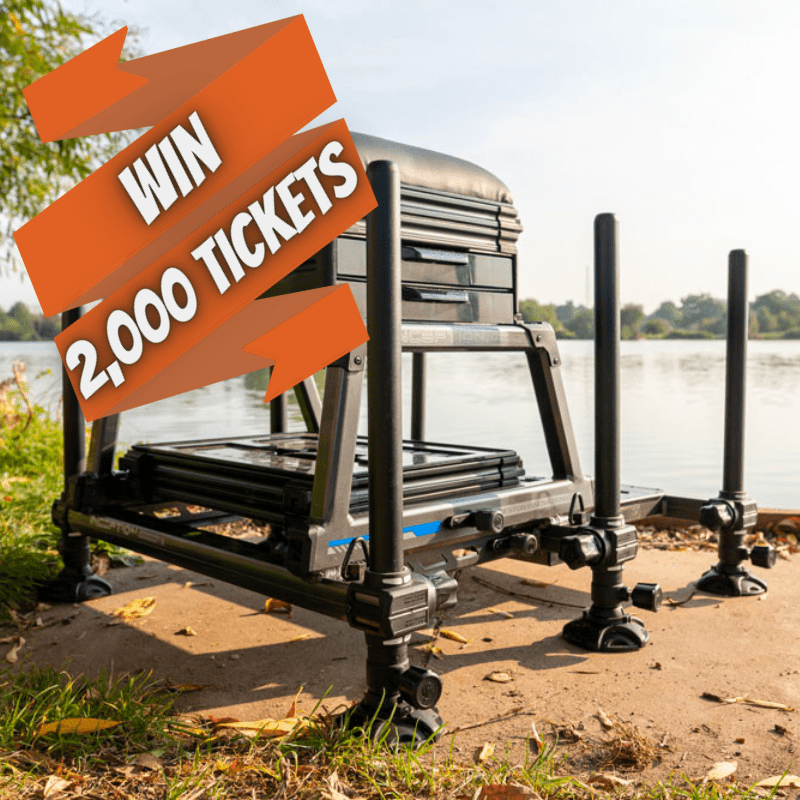 WIN 500 Tickets for the Preston Graphite Absolute Station Seat Box