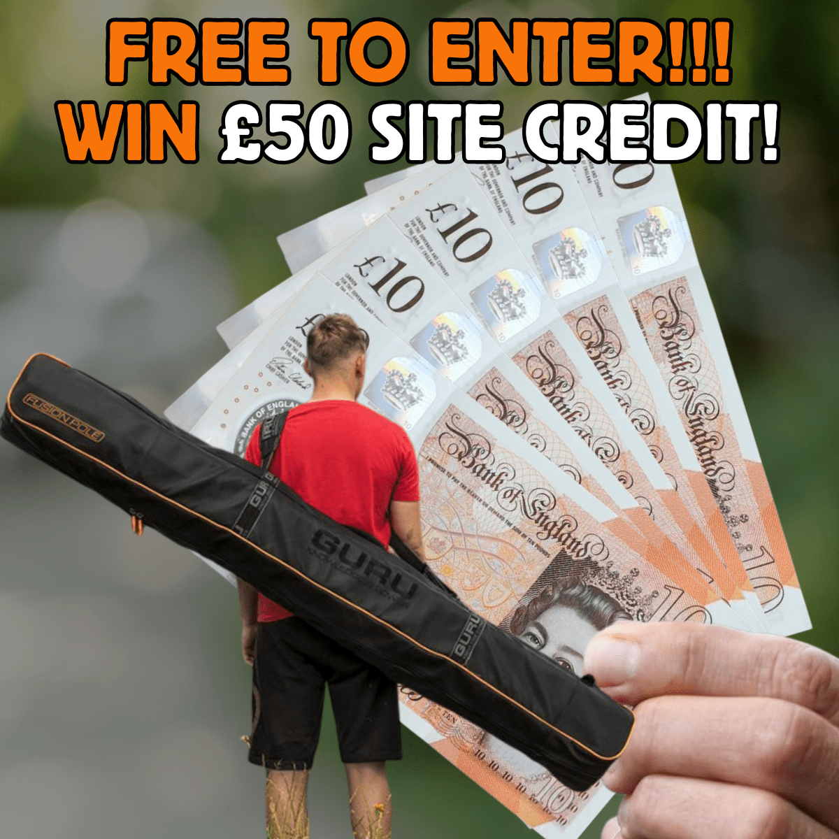 FREE TO ENTER! WIN £50 SITE CREDIT + GURU FUSION POLE HOLDALL BONUS ...