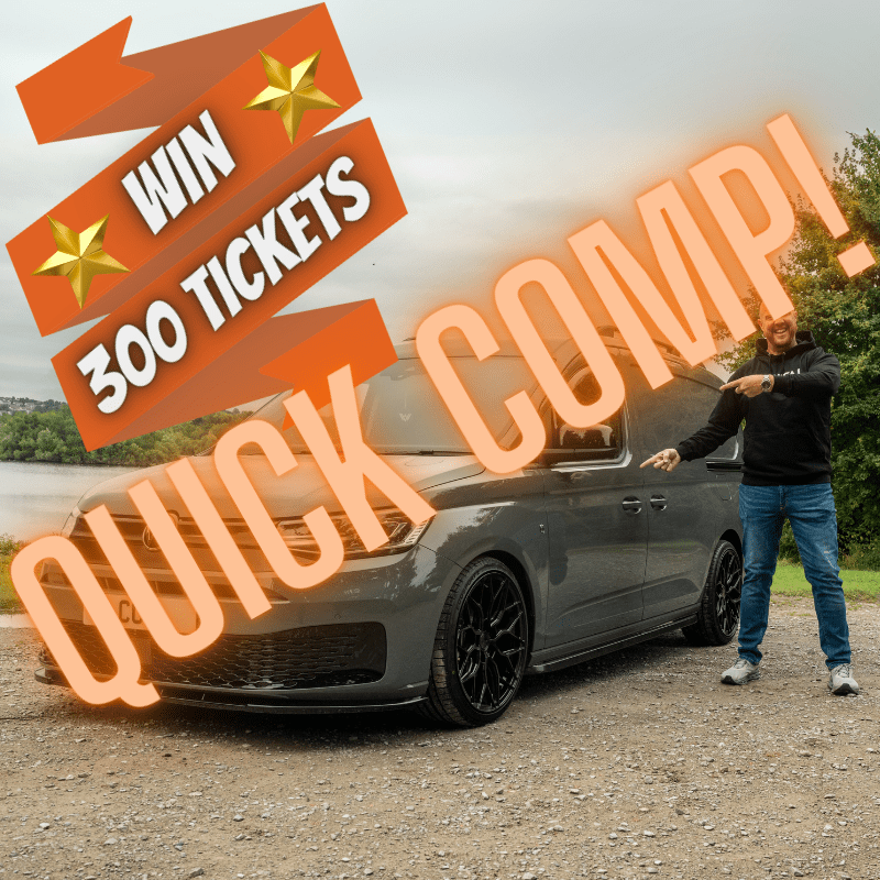 WIN 300 Tickets for the VW Caddy Maxi Instant Win Comp QUICK COMP ...