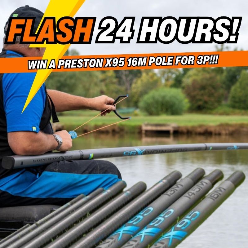 FLASH COMP! WIN a Preston Superium X95 16m Pole FOR 3P!!! - Capital ...
