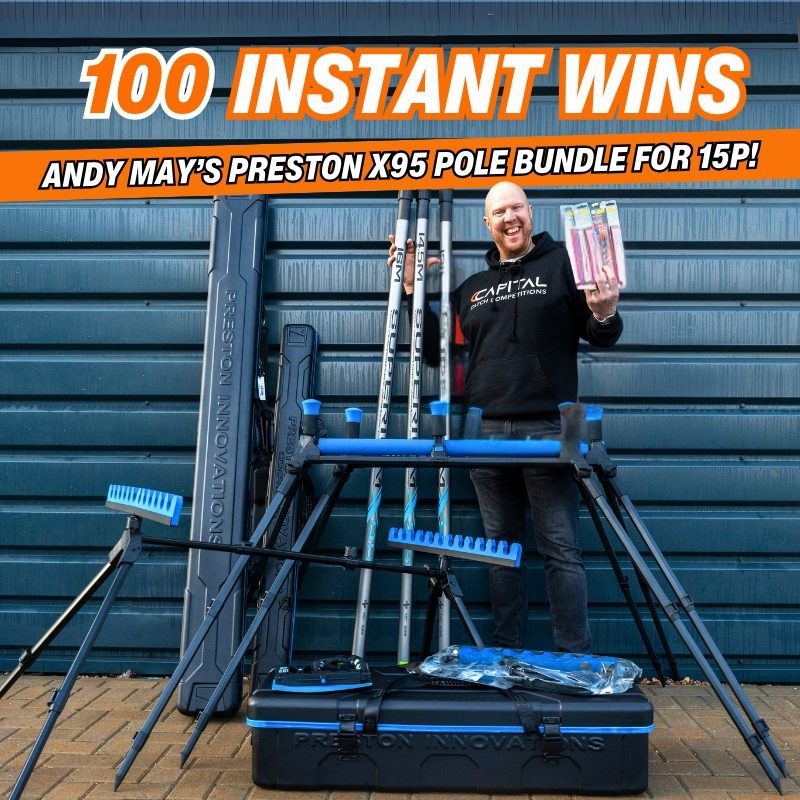 Andy May's Preston Superium X95 16m Pole Bundle + 100 INSTANT WINS ...