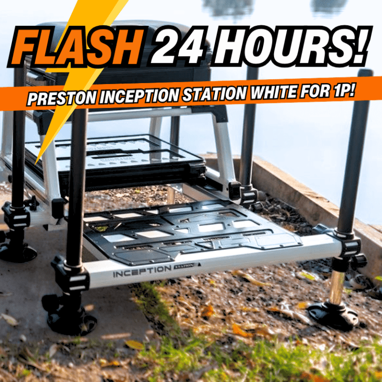 WIN a Preston Inception Station Seat Box White Edition