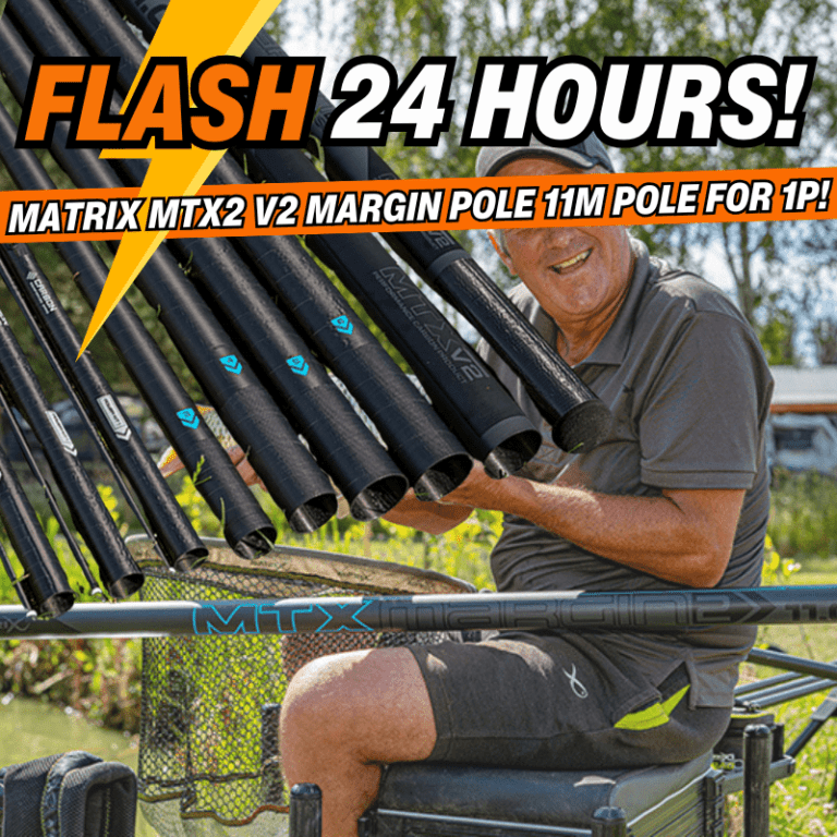 WIN a Matrix MTXV2 Margin Pole 11m Package