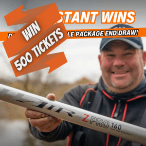 WIN 200 Tickets for the Daiwa Air Z Pro 16m Power Pole Instant Win Comp