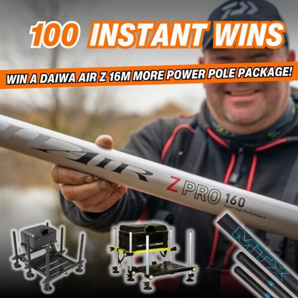 Daiwa Air Z Pro 16m More Power Pole Package - Capital Catch Competitions
