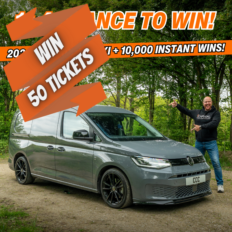 50 Tickets for the VW Caddy Maxi Instant Win Comp - Capital Catch ...