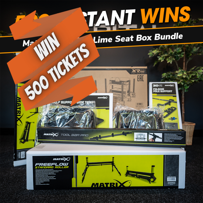 500 Tickets for the Matrix XR36 Pro Seatbox Lime Bundle Instant Win ...
