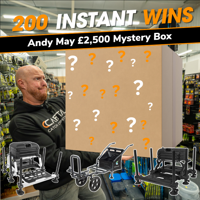 Andy May's Mystery Box worth £2,500 - Capital Catch Competitions