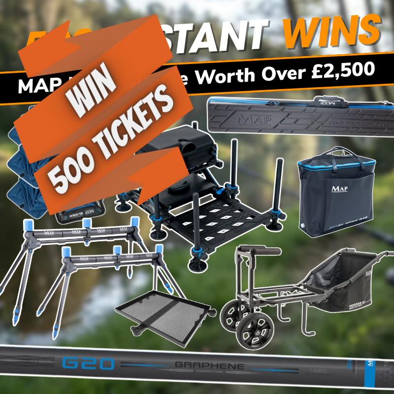 500 Tickets for the MAP Mega Bundle Instant Win Comp - AUTO DRAW ...