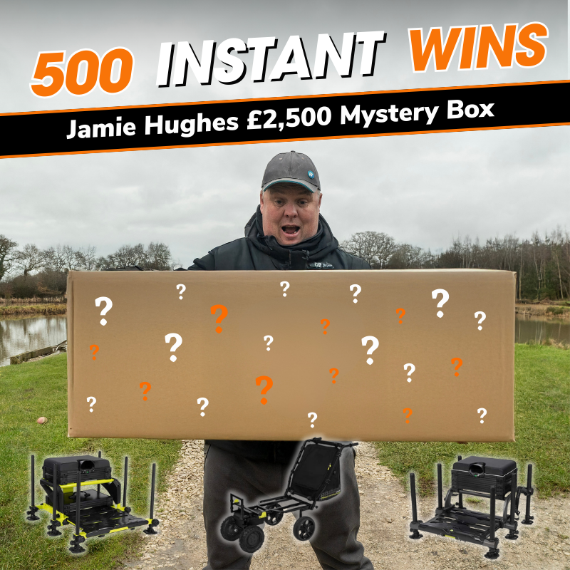 Jamie Hughes £2,500 Mystery Box - Capital Catch Competitions