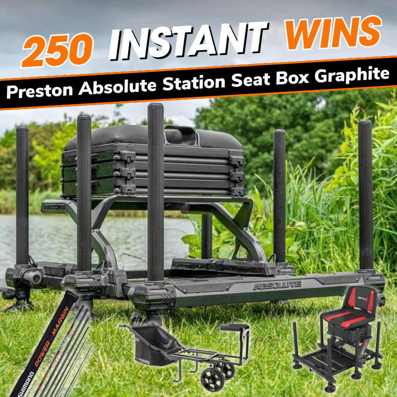 Win Match and Course Fishing Gear Instantly - Instant Win Competitions