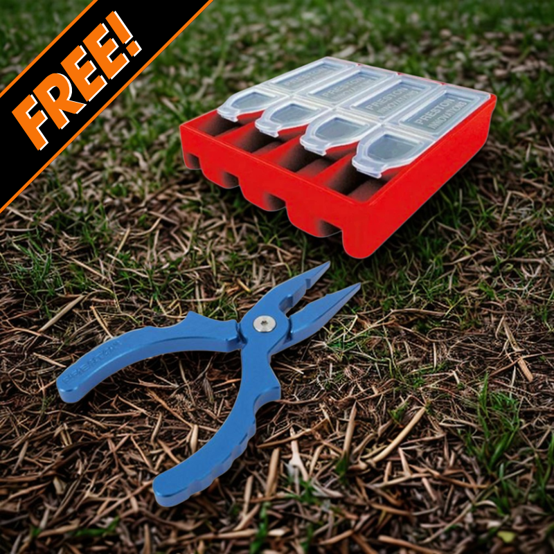 FREE COMP - Preston Shot/Stotz Pliers + Preston Stotz 4-Way Dispenser ...