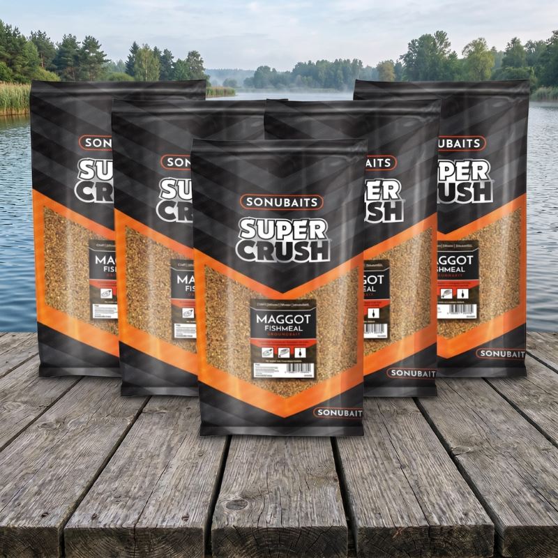 5x Sonubaits Maggot Fishmeal Groundbait - AUTO DRAW - Capital Catch ...